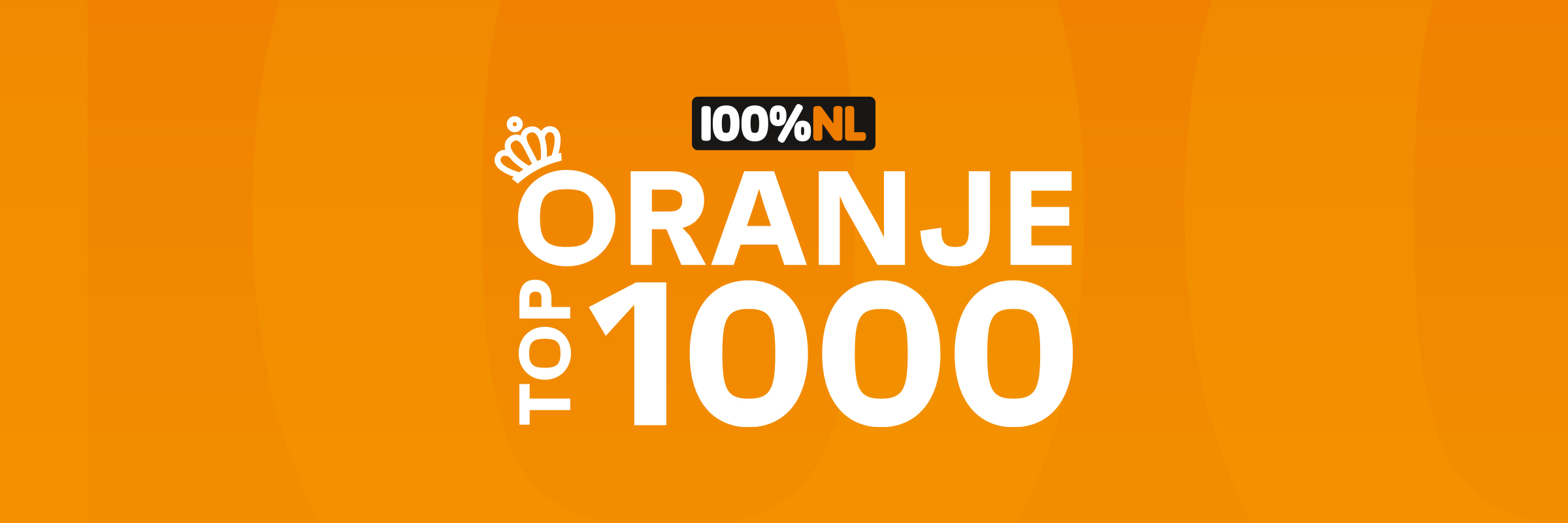 De 100% NL Oranje Top 1000