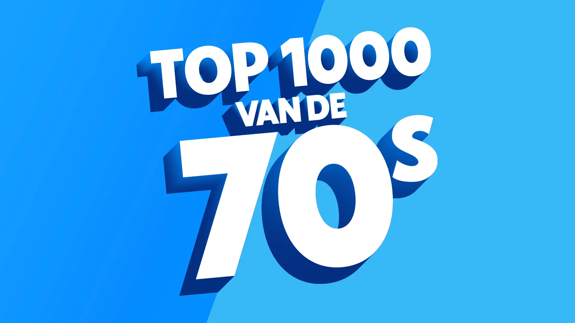 Dit is de Top 1000 van de '70s
